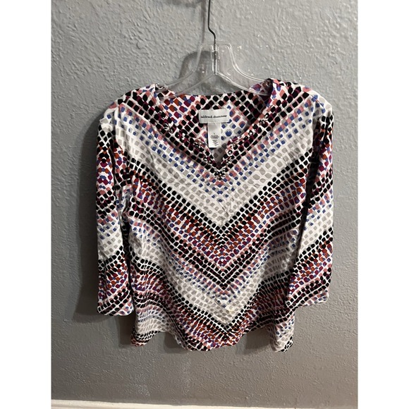 Alfred Dunner | Tops | Alfred Dunner Women Top Blouse Shirt Size Large ...